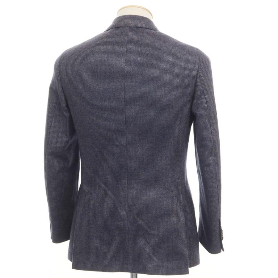 LARDINI 【中古】ラルディーニ ウールカシミヤ チェック 3B テーラードジャケット ネイビーxアッシュブラウン【サイズ42】 : リタリオリブロ ヤフーショップ - 通販 ...