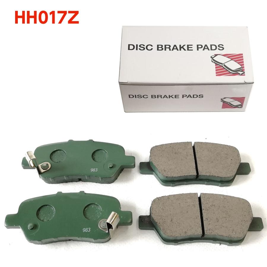 日立オートパーツ＆サービス 日立 ブレーキパッド HH017Z ホンダ オデッセイ RB1 RB2 リア用 ディスクパッド リヤ 左右 4枚 H15/10- : リテマスYahoo ...