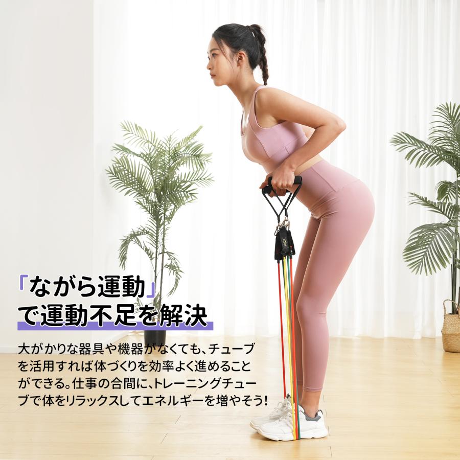 RITFIT トレーニングチューブセット 強度別5本セット フィットネスチューブセット ラテックスチューブ ヨガ ストレッチに適用 : RITFIT Japan - 通販 - Yahoo!ショッピング