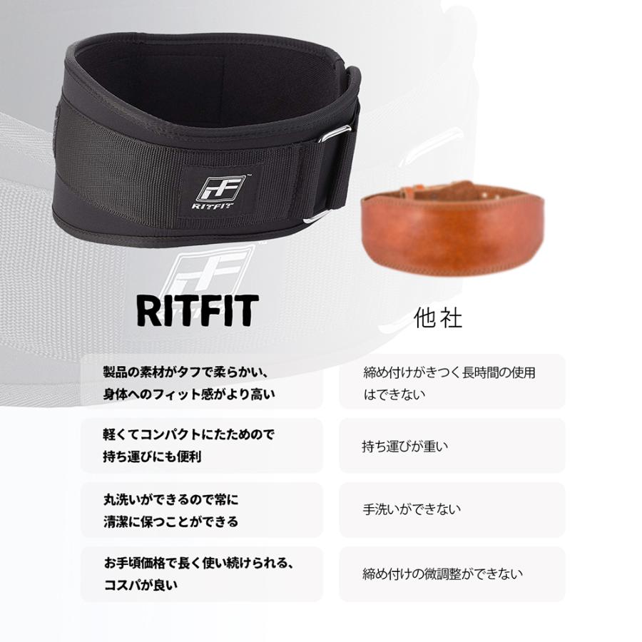 RITFIT トレーニングベルト ウエイトトレーニング ウエストベルト パワーベルト リフティングベルト 筋トレ 腹筋 男女兼用 軽量 送料無料 :WaistBelt-01:RITFIT ...