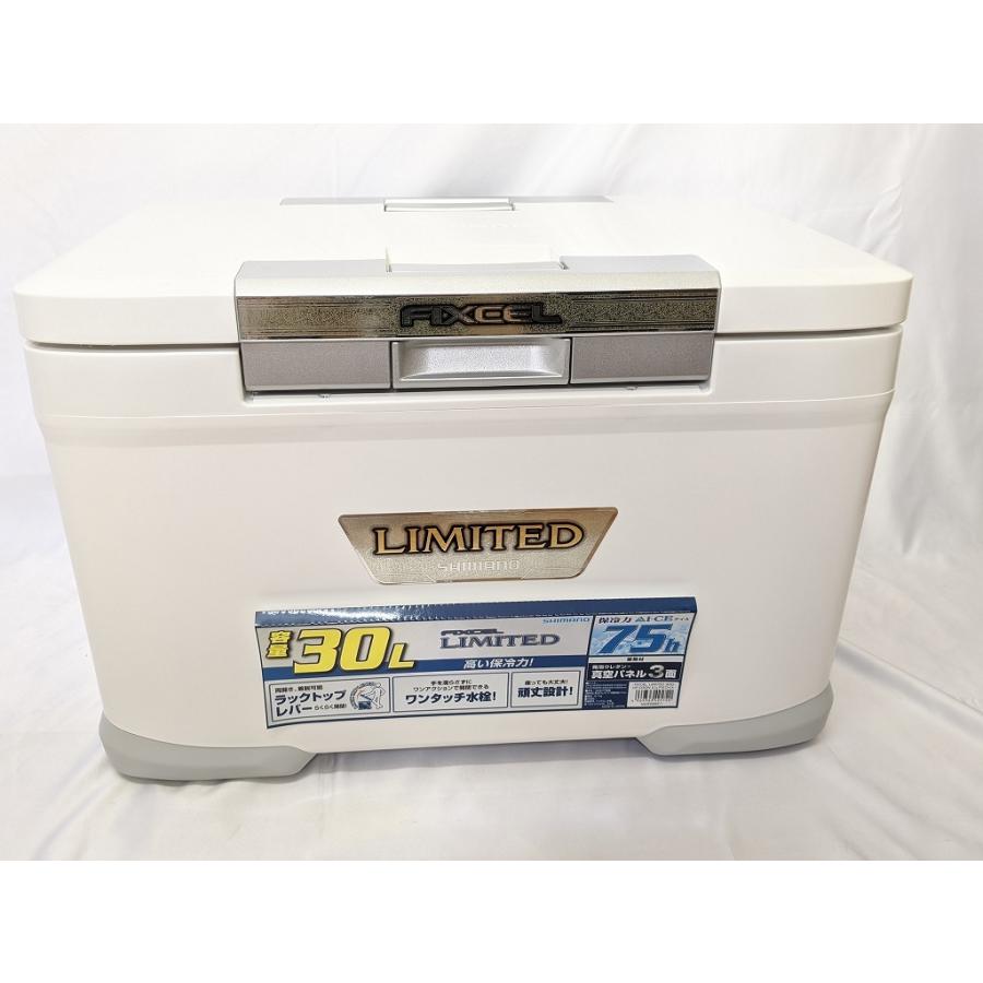 シマノ 【現品限り】未使用展示品 Shimano フィクセル リミテッド 300 HF-030N ピュアホワイト 30L FIXCEL クーラーボックス 真空パネル3面 : リツリーヤフー店 ...