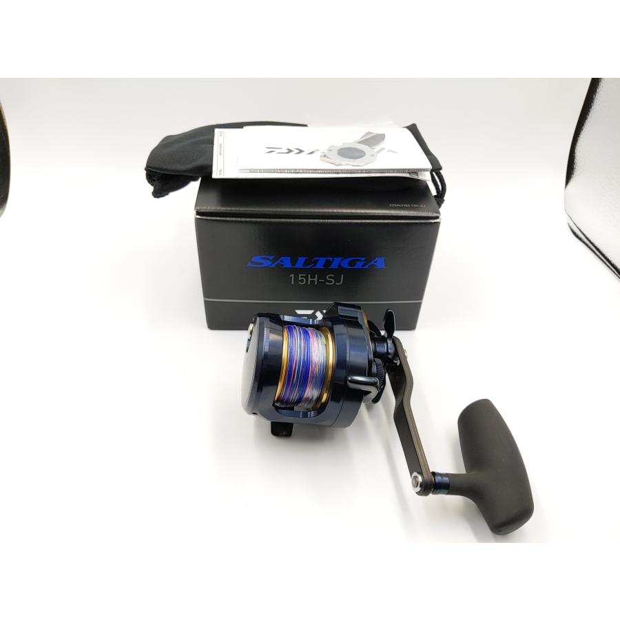 SALTIGA 【現品限り】超美品 Daiwa ダイワ 22 ソルティガ 15H-SJ PE3号 300m スロージジギング ベイトリール オフショア : リツリーヤフー店 - 通販 ...