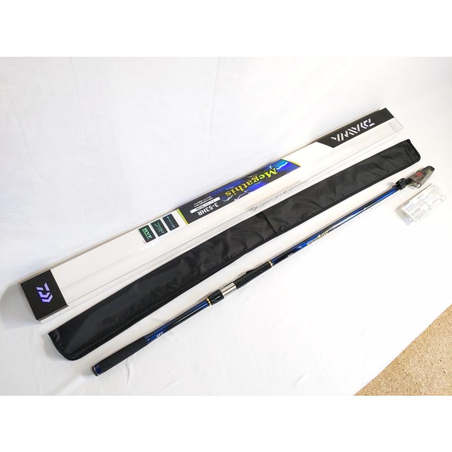 がま磯 【現品限り】超美品 Daiwa ダイワ 21 メガディス 3-53HR・N 遠投竿 磯釣り 3号 5.3m 磯竿 : リツリーヤフー店 - 通販 - Yahoo!ショッピング
