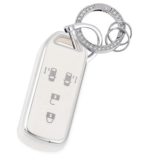 [YANMW] N-BOXキーケース適合ホンダ NBOXキーカバー N-BOX N-ONE N-WGN N-ワゴンNBOXカスタム N-VAN JF1 JF2 JF3 JF4キーホルダー ...