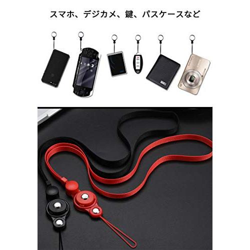 ネクストラップ ストラップ 2WAY 吊下げひも リングストラップ iPhone 携帯 ひも 首掛け フィンガーリング 脱着式 ブラック : RITTER - 通販 - Yahoo!ショッピング