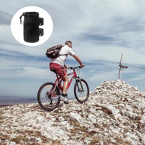 LIKENNY 自転車 ドリンクホルダー バイク ボトルホルダー ボトルケージ ペットボトルホルダー 角度調整可能 脱着可能な 滑り止めベルクロテープ 取付簡単 360度 : RITTER ...