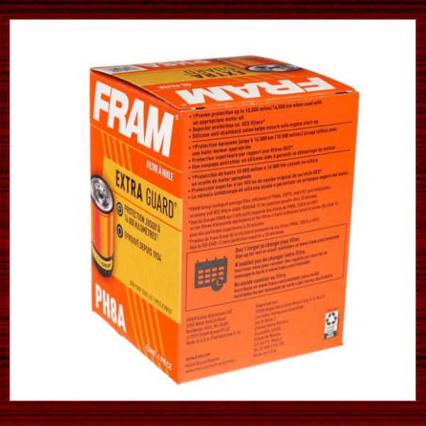 【FRAM★オイルフィルター PH8A】スピンオンオイルフィルター エレメント エキストラガード フラム アメ車 汎用 社外品 :rtPH8A ...