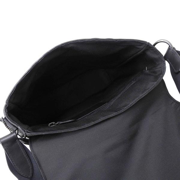 コーチ COACH HOUSTON MAP BAG SIGNATURE LEATHER バッグ ショルダーバッグ バッグ レザー ブラック ...