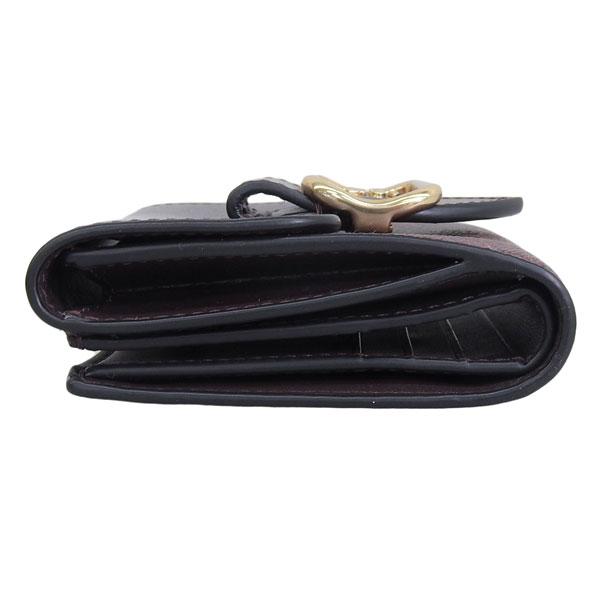 コーチ 財布 レディース 2つ折り 折財布 コンパクト アウトレット レッドブラウンマルチ SIG SM MGN WLT CL655IMFCG ...