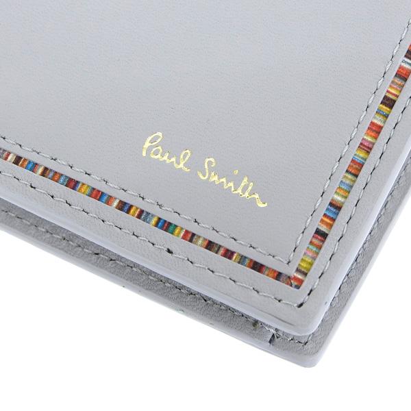 ポールスミス 財布 二つ折り メンズ アウトレット 折財布 レザー グレー ストライプ BPS272 PAUL SMITH : psmsw0238 : FASCINO(ファッシノ)Yahoo ...