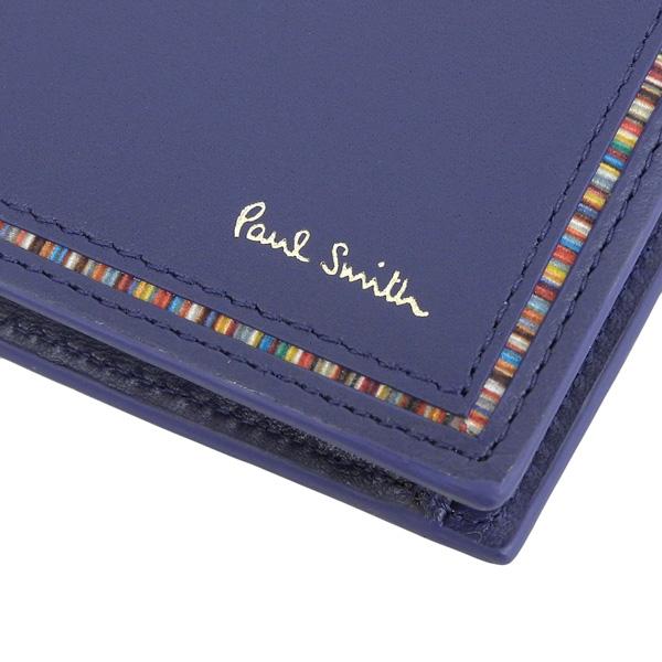 ポールスミス 財布 二つ折り メンズ アウトレット 折財布 レザー ブルー ストライプ BPS272 PAUL SMITH :psmsw0240:FASCINO(ファッシノ)Yahoo!店 ...