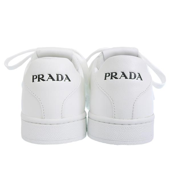 プラダ スニーカー メンズ レディース 靴 アウトレット レザー ホワイト 2EG400 3ON8 PRADA 正規品 新品 並行輸入 ...