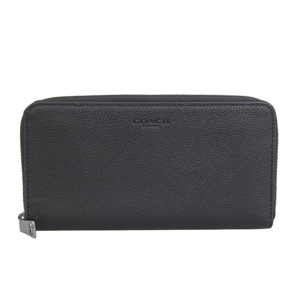 COACH コーチ 財布 メンズ アウトレット 長財布 アコーディオンウォレット ブラック F58102 : Riverall(リヴェラール ...