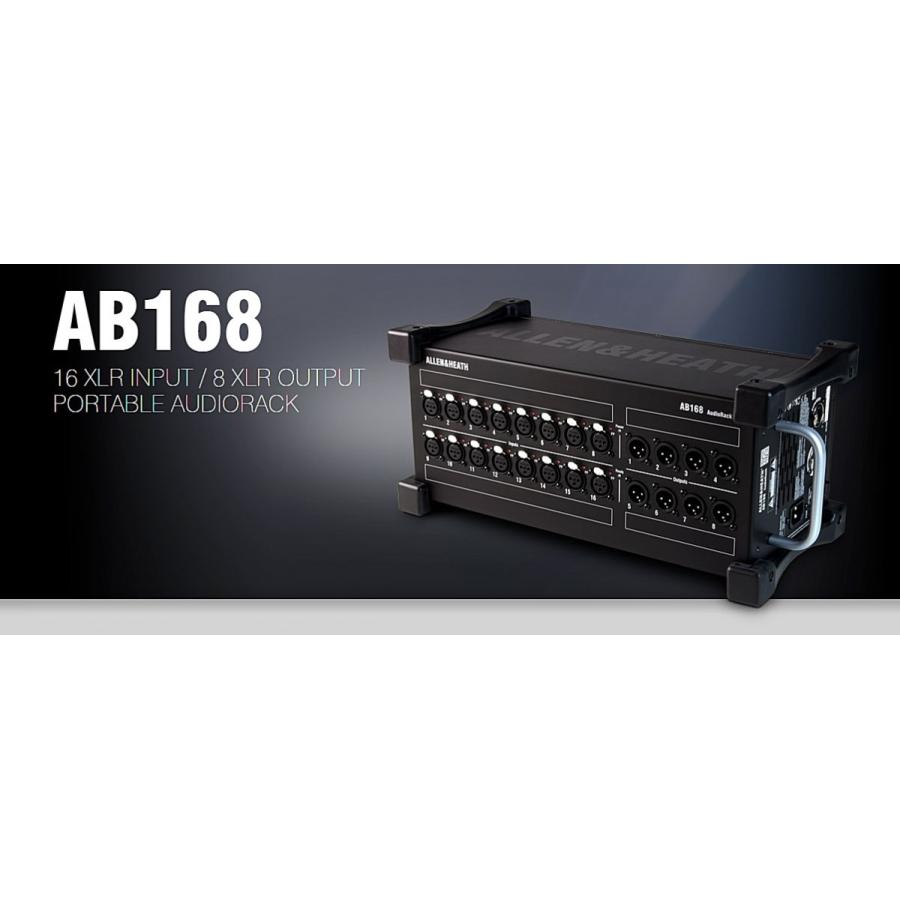 ALLEN&HEATH（A&H）/アレン＆ヒース（アレヒ） オーディオラック/ステージボックス AB168 : RIZING - 通販 ...