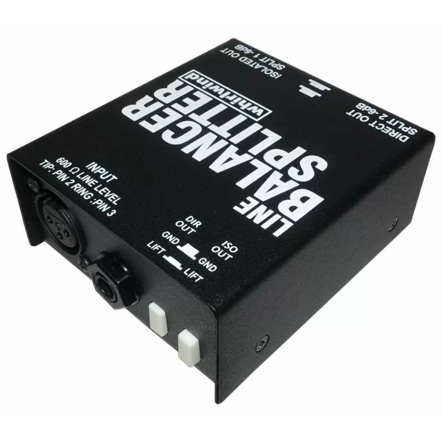 whirlwind 1 IN 2 OUTラインスプリッターボックス LINE BALANCER/SPLITTER : RIZING - 通販 ...