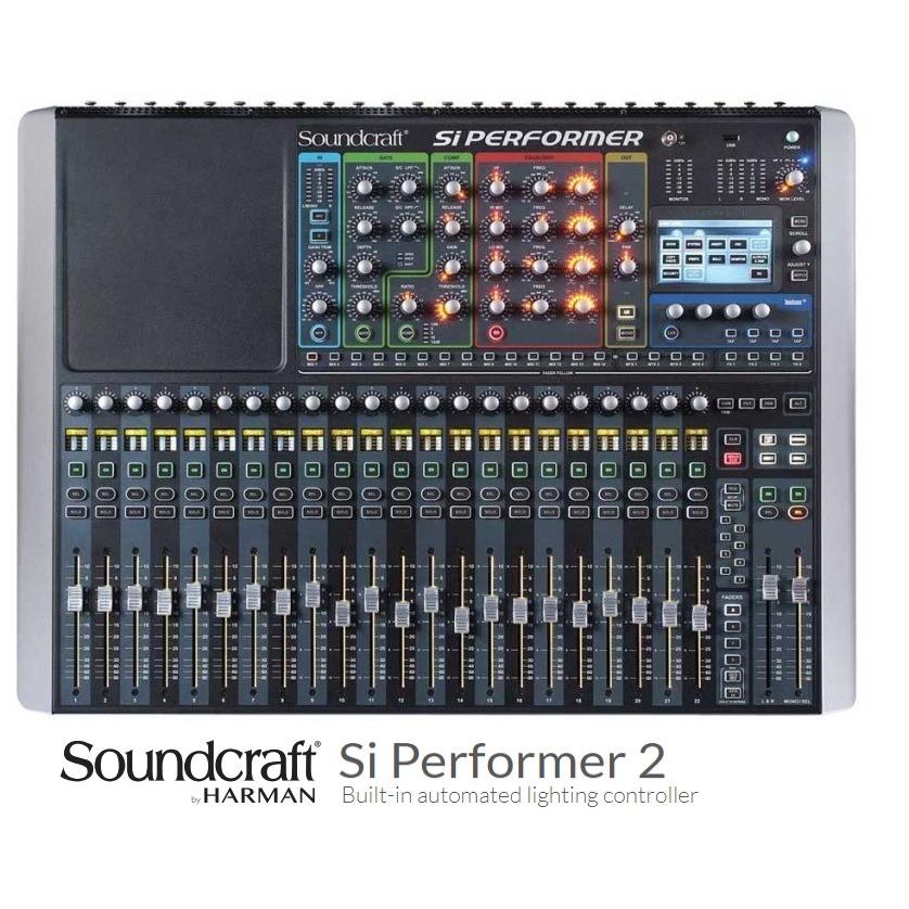 Soundcraft/サウンドクラフト コンパクトデジタルミキサー Si PERFORMER Si Performer 2 : RIZING ...