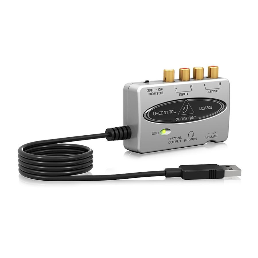 BEHRINGER（ベリンガー） BEHRINGER/べリンガー USBオーディオインターフェース UCA202 U-CONTROL : RIZING - 通販 - Yahoo!ショッピング