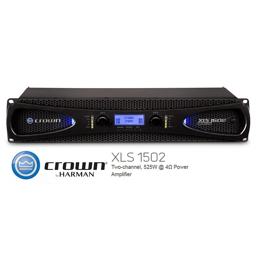 CROWN/クラウン （AMCRON） XLS DriveCore 2 Series パワーアンプ XLS1502 : xls1502 : RIZING - 通販 - Yahoo!ショッピング