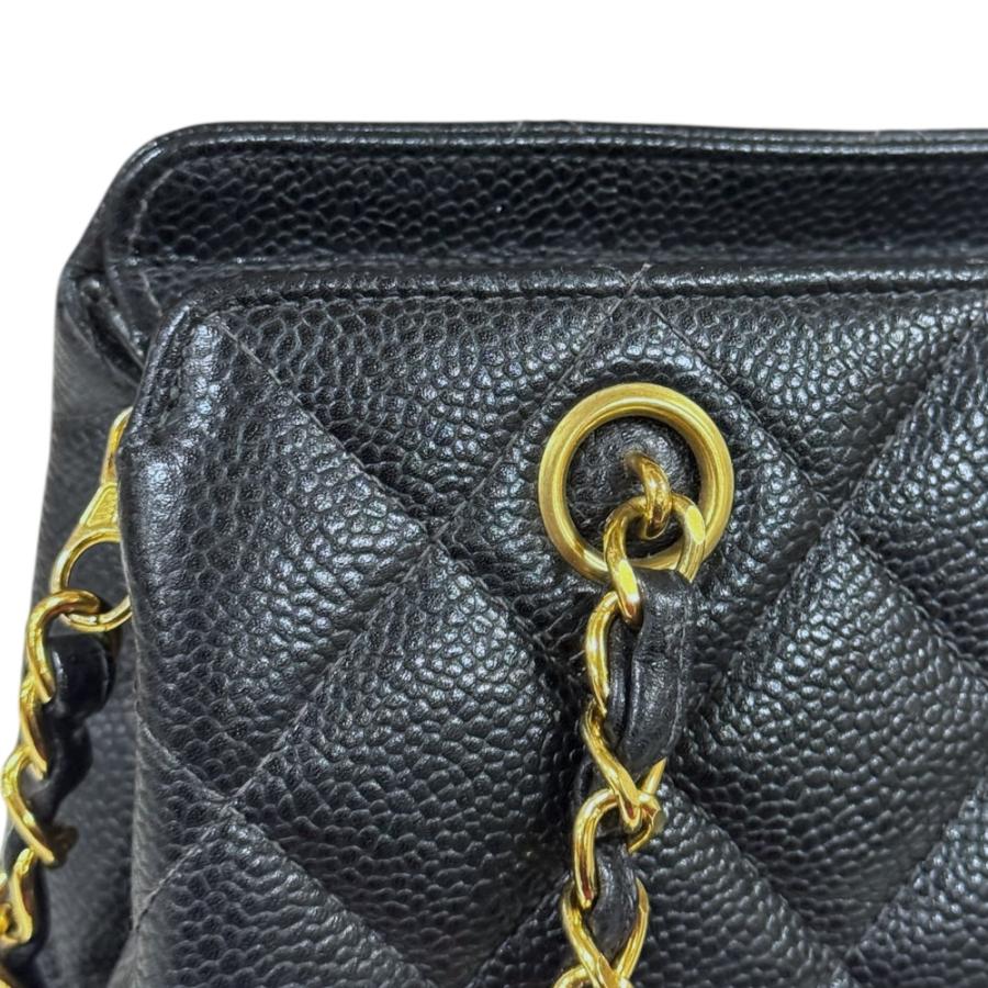 CHANEL（シャネル） ショルダーバッグ キャビアスキン ブラック