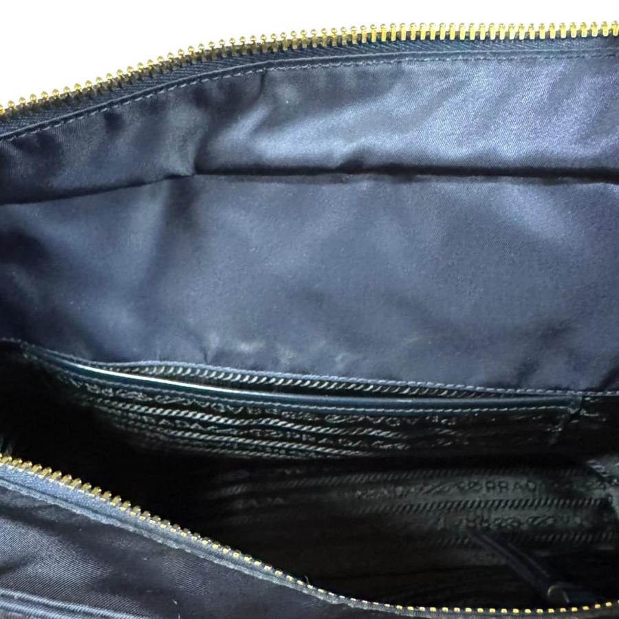 PRADA（プラダ） トートバッグ ナイロン 1BG290 ネイビー レディース