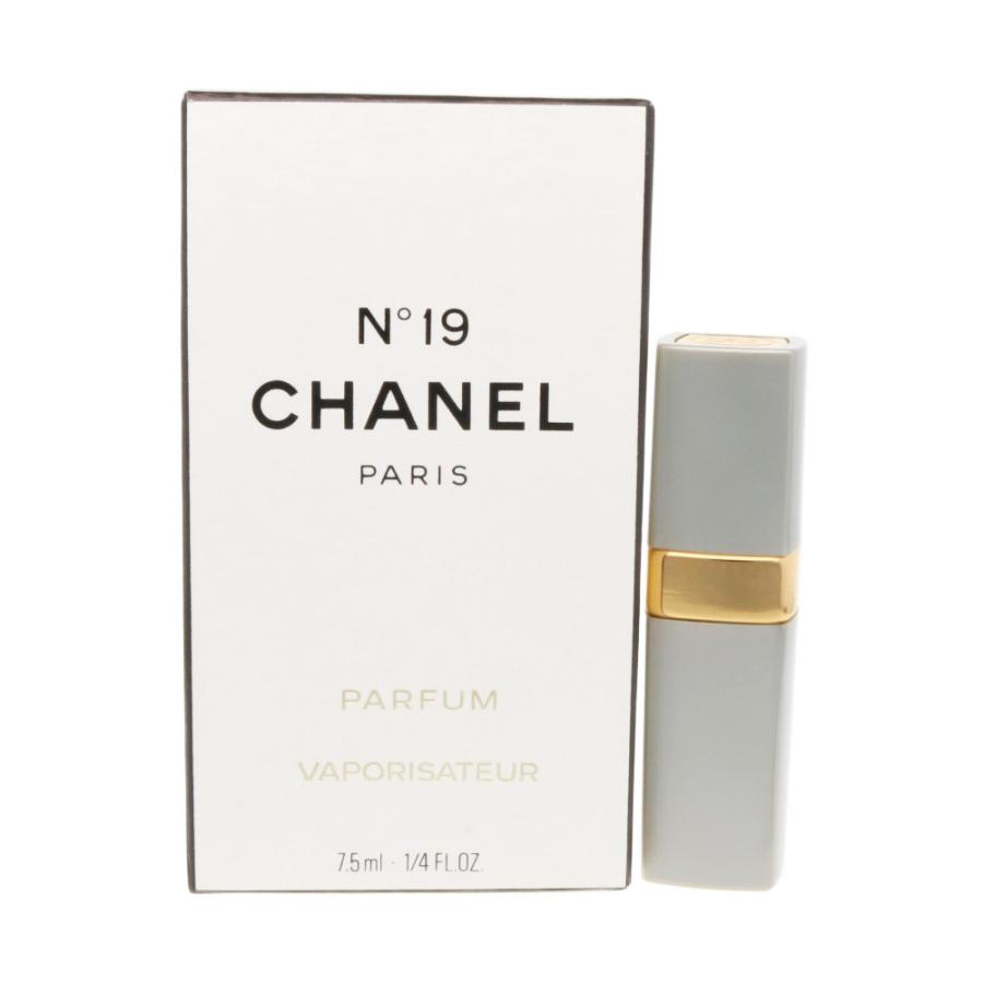 CHANEL シャネル No.19 PARFUM VAPORISATEUR 香水 レディース 中古 美品 : R&KリサイクルキングYahoo!店 - 通販 - Yahoo!ショッピング