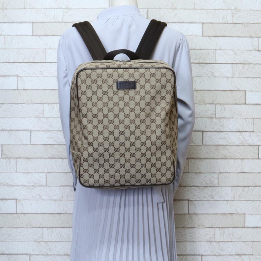 GUCCI グッチ GGキャンバス リュック・デイパック 630914 498075 メンズ 中古 : R&KリサイクルキングYahoo!店 ...