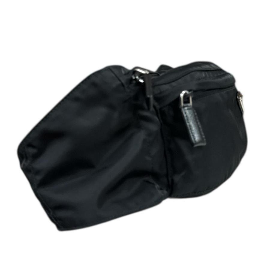 PRADA（プラダ） ウエストバッグ ナイロン 2VL132 ブラック ユニ