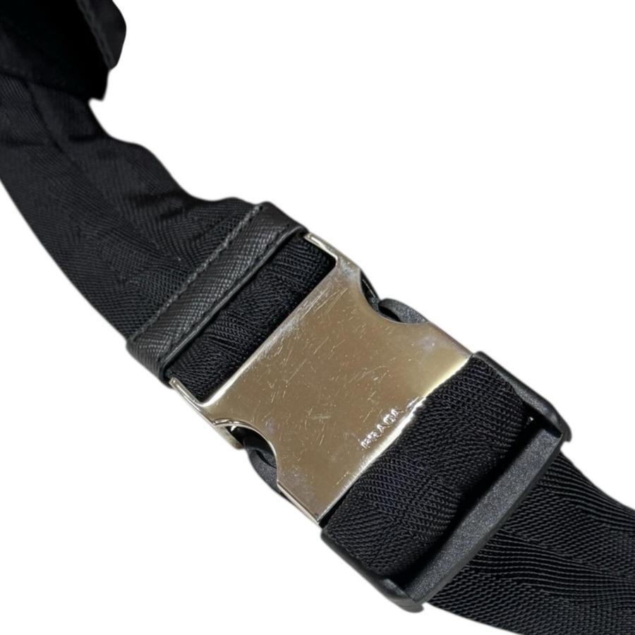 PRADA（プラダ） ウエストバッグ ナイロン 2VL132 ブラック ユニ