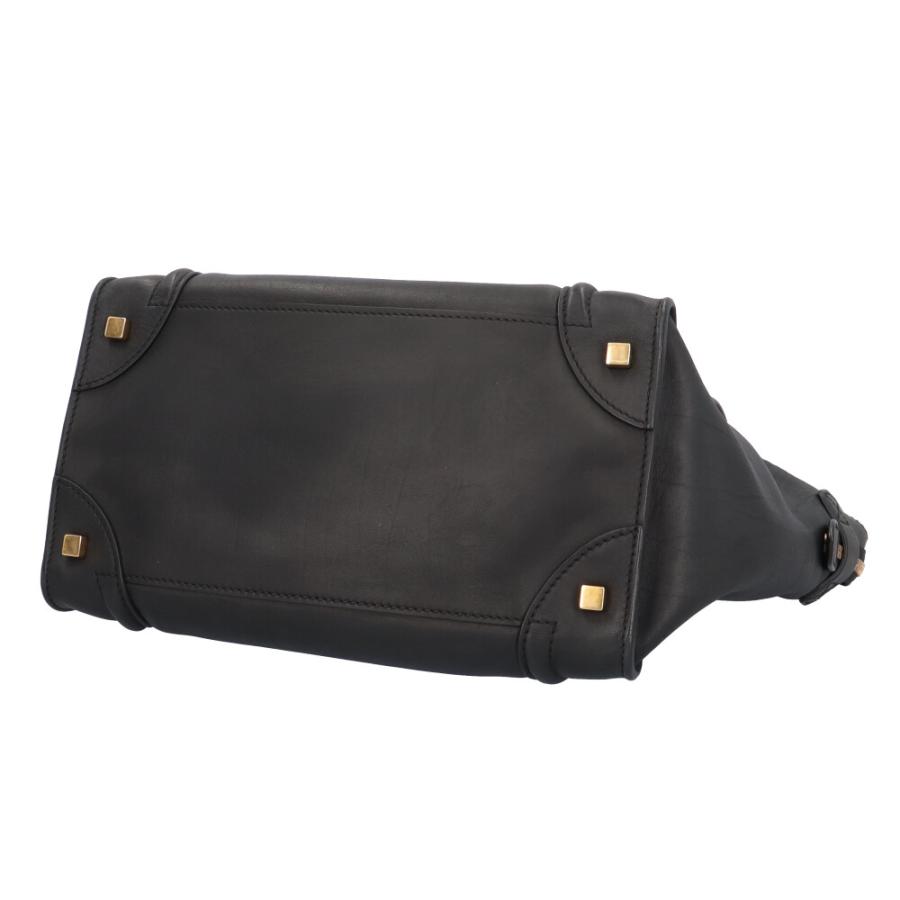 CELINE（セリーヌ） ラゲージミニショッパー ハンドバッグ レザー