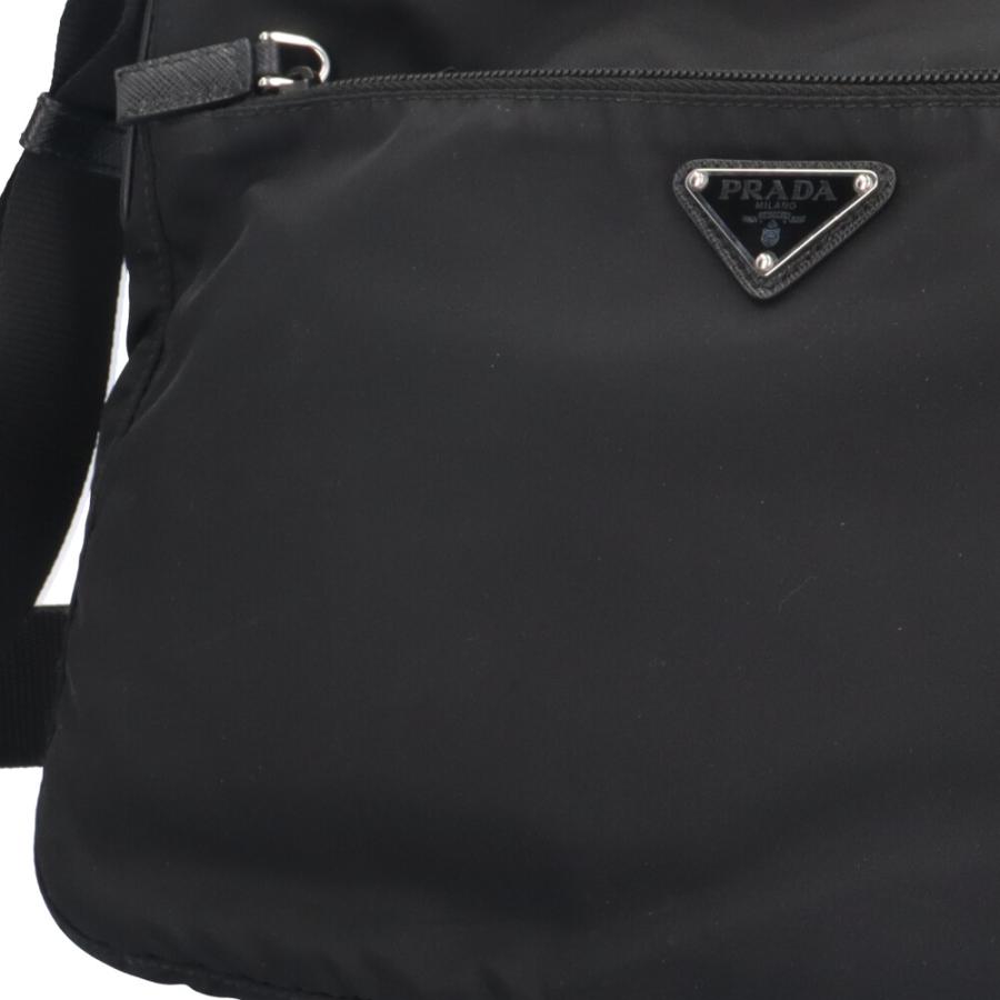 PRADA（プラダ） ショルダーバッグ ナイロン ブラック レディース 中古