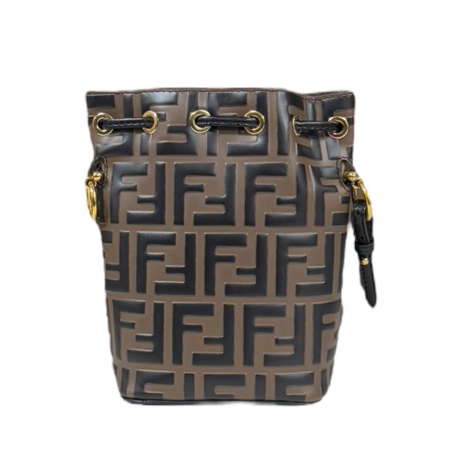 FENDI フェンディ モントレゾールミニ ショルダーバッグ レザー FENDI フェンディ モントレゾールミニ ショルダーバッグ レザー