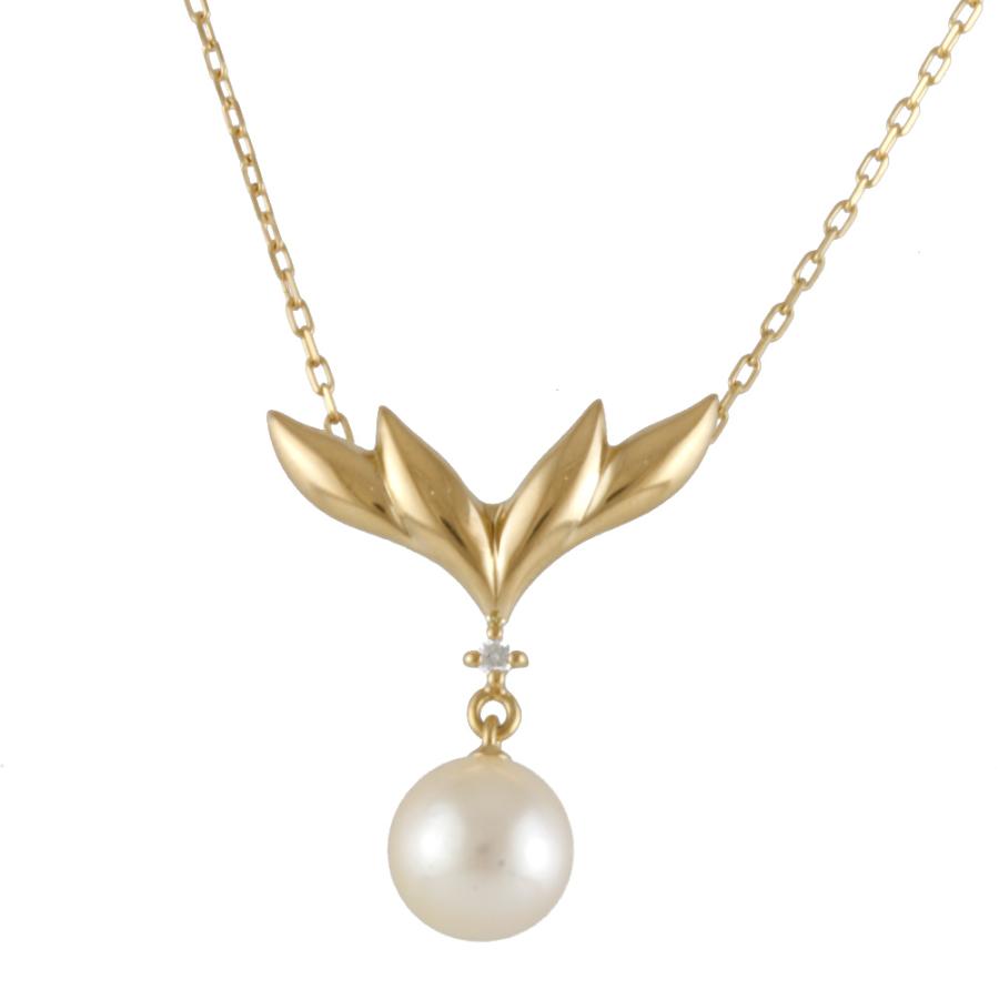 MIKIMOTO ミキモト ネックレス 18金 K18イエローゴールド パール レディース 中古 : R&KリサイクルキングYahoo!店 - 通販 - Yahoo!ショッピング