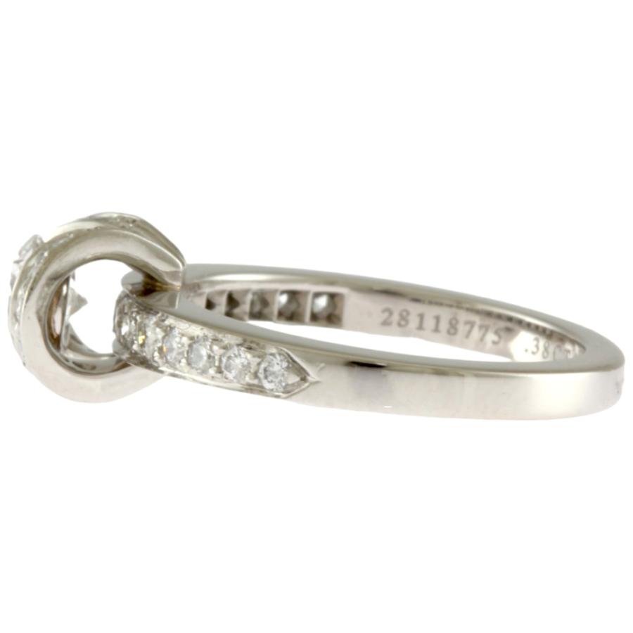TIFFANY&Co. ティファニー 鑑定書付き 0.38ct F-VVS1-EX リング 指輪 6.5号 Pt950プラチナ ダイヤモンド レディース 中古 美品 : R&Kリサイクルキング ...