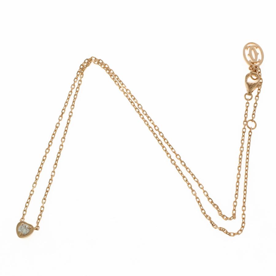 Cartier カルティエ ダムール ハート ネックレス 18金 K18ピンク Cartier カルティエ ダムール ハート ネックレス 18金 K18ピンク