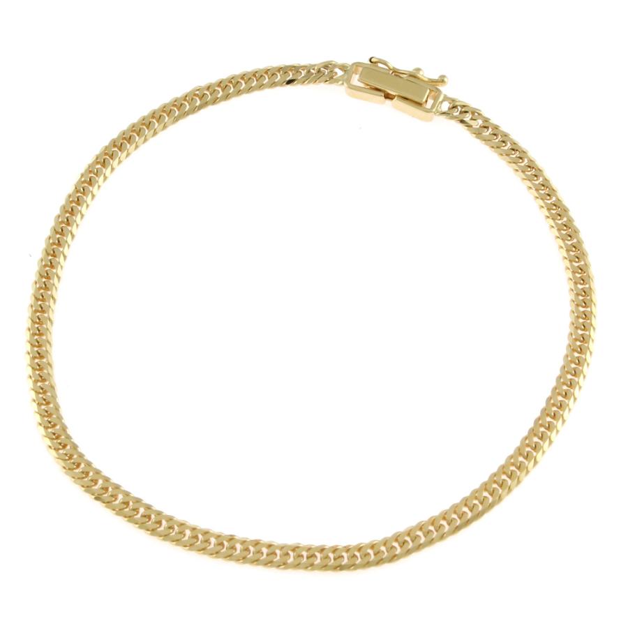 喜平 ブレスレット 約5g 6面ダブル 6DCW 18cm 留め具中折れ式 18金 K18ゴールド ユニセックス 新品 配達転送不可 : R&KリサイクルキングYahoo!店 - 通販 ...