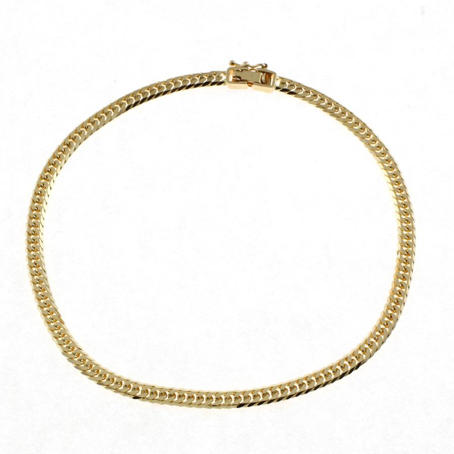 喜平 アンクレット 約9g 6面ダブル 6DCW 23cm 留め具 中折れ式 18金 K18ゴールド ユニセックス 新品 配達転送不可 : R&KリサイクルキングYahoo!店 - 通販 ...