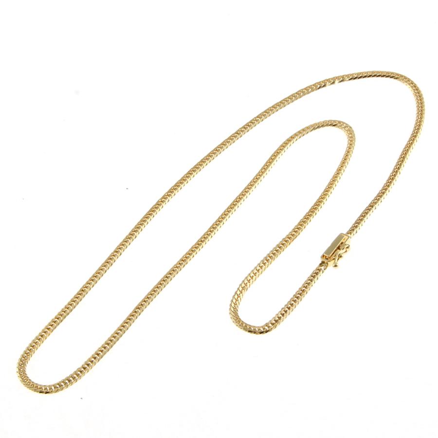 喜平 ネックレス 6面ダブル 6DCW 45cm 約9g 留め具 中折れ式 ネックレス 18金 K18ゴールド ホールマーク刻印 新品 配達転送不可 : khi18k6dcw4509 : R ...
