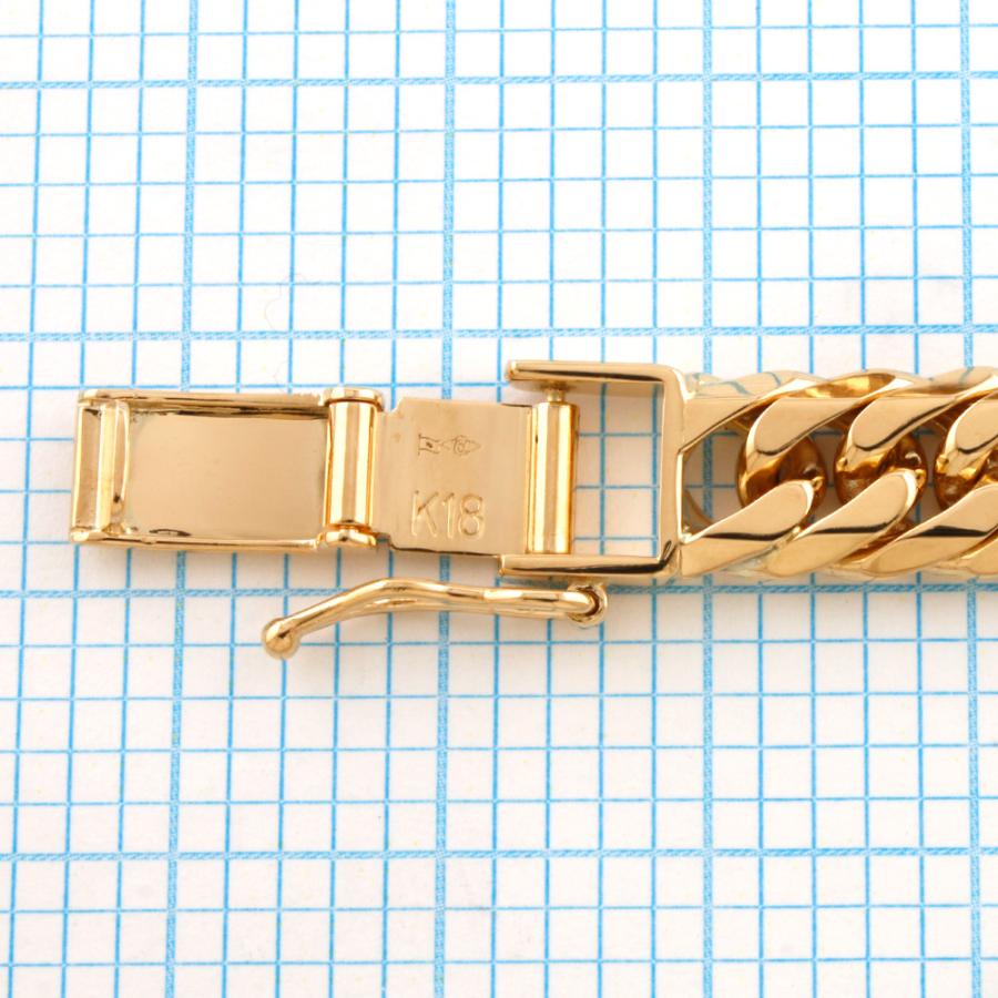 喜平 ネックレス 6面ダブル 6DCW 50cm 100g前後 留め具 中折れ式 ネックレス 18金 K18ゴールド ホールマーク刻印 【新品】配達転送不可 :KHI18K6DCW50100 ...