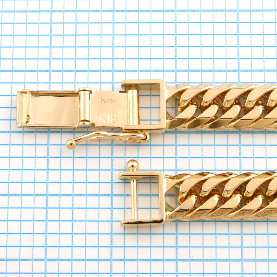 喜平 ネックレス 約100g 6面ダブル 6DCW 60cm 留め具中折れ式 18金 K18ゴールド ホールマーク刻印 【新品】配達転送不可 : R&KリサイクルキングYahoo!店 - 通販 ...