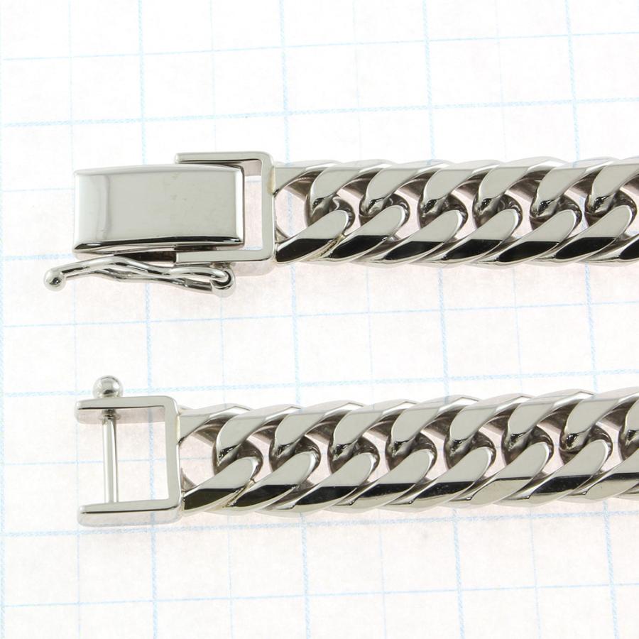 新品 Pt850 ブレスレット 喜平 キヘイ 約50g 6面ダブル 6DCW 20cm 留め具 中折れ式 Pt850プラチナ シルバー :KHIPT6DCW2050:R&Kリサイクルキング ...
