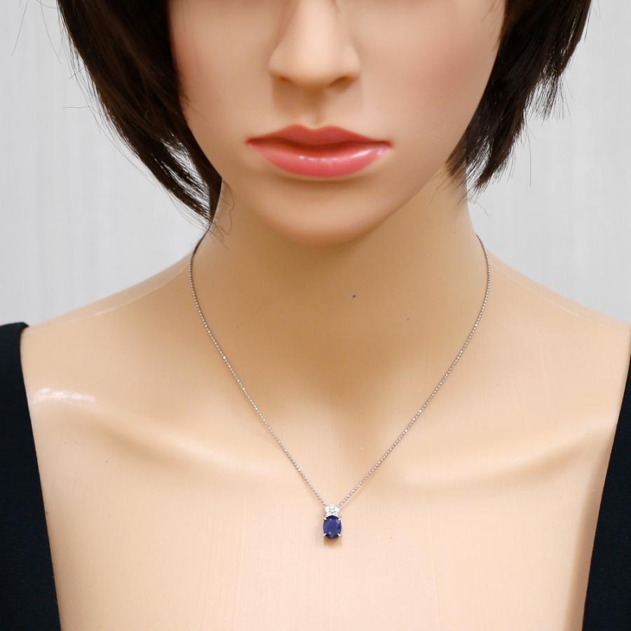 ネックレス 花 フラワー Pt850プラチナ サファイア 1.63ct ダイヤモンド 0.18ct中古 美品 : R&KリサイクルキングYahoo!店 - 通販 - Yahoo!ショッピング