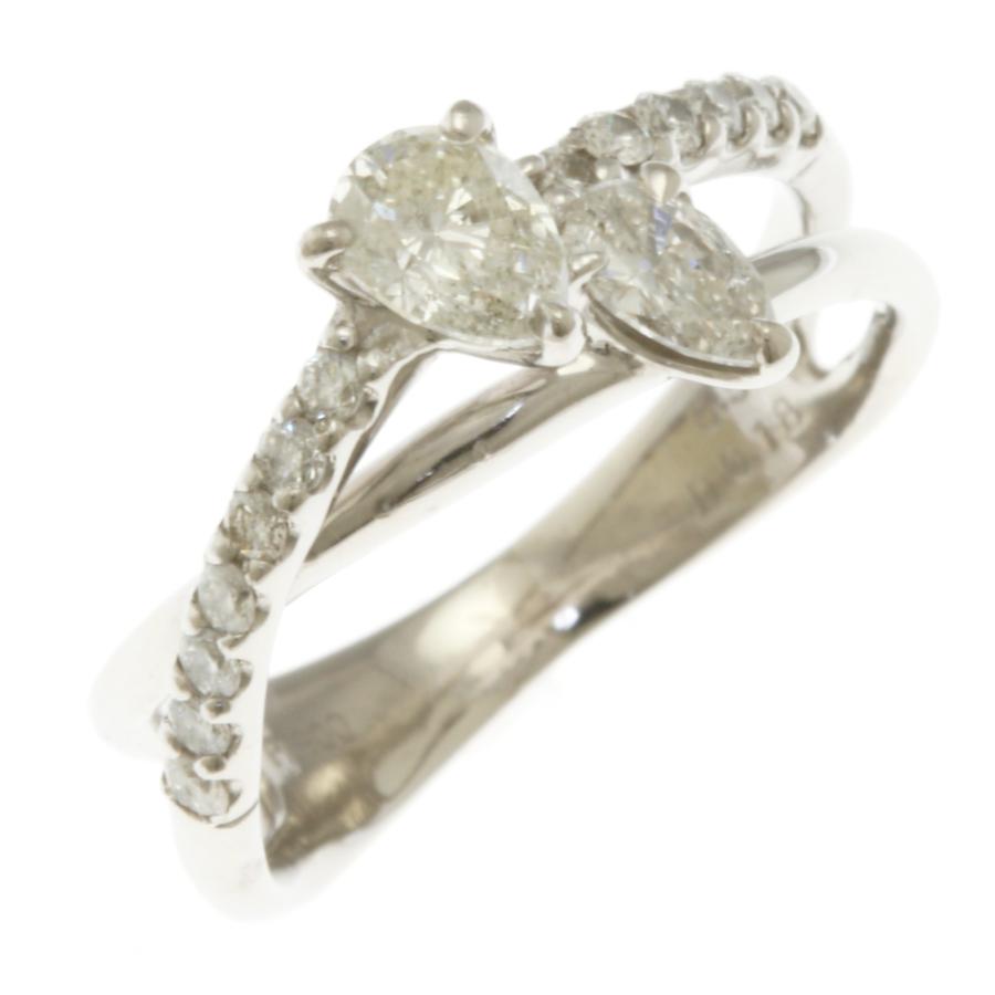 リング 指輪 9号 Pt900プラチナ ダイヤモンド 0.51ct ダイヤモンド 0.18ct レディース 中古 美品 : ref09000000031717 : R&Kリサイクルキング ...