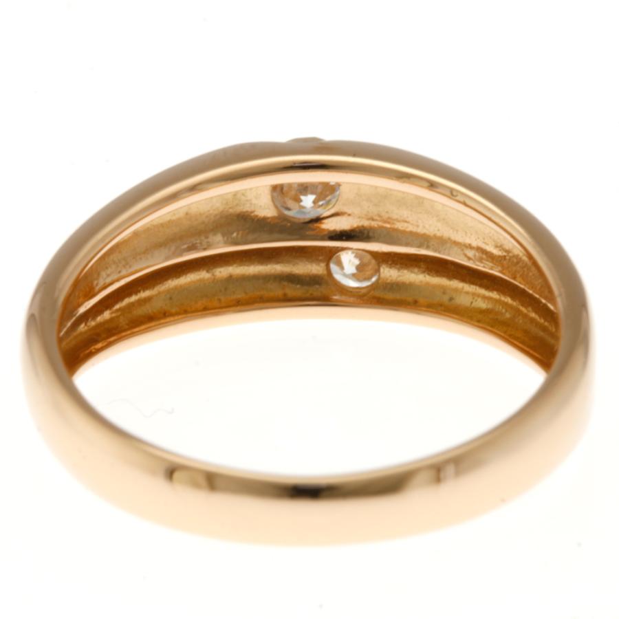 リング 指輪 11.5号 18金 K18ピンクゴールド ダイヤモンド 0.3ct シンプル レディース 中古 美品 : R&KリサイクルキングYahoo!店 - 通販 - Yahoo!ショッピング