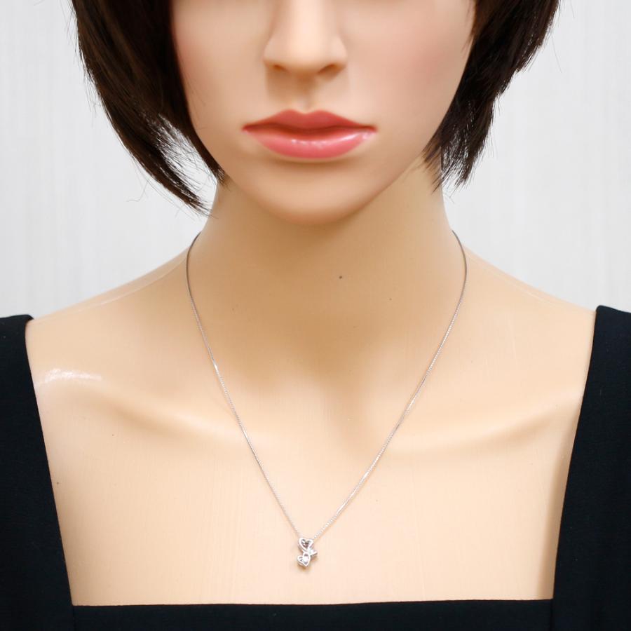 ネックレス ハート 18金 K18ホワイトゴールド ダイヤモンド 0.05ct中古 美品 : ref09000000039037 : R&KリサイクルキングYahoo!店 - 通販 ...