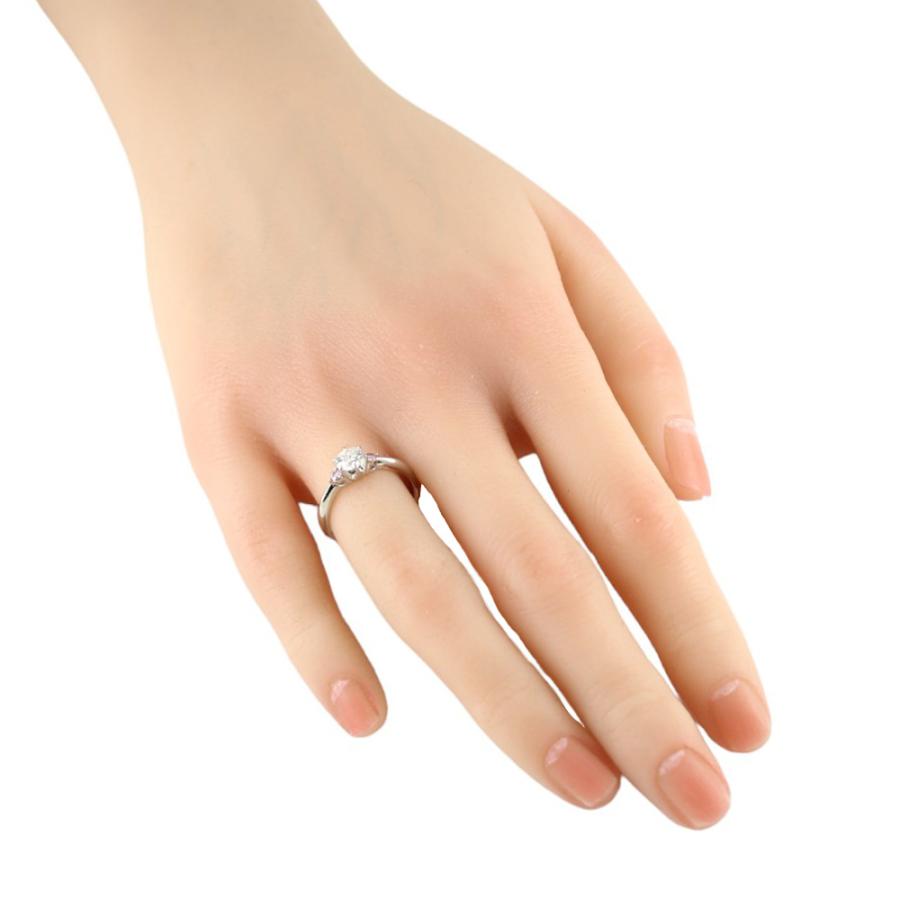 リング 指輪 10号 Pt900プラチナ ダイヤモンド 0.48ct 0.07ct レディース 中古 美品 : R&KリサイクルキングYahoo!店 - 通販 - Yahoo!ショッピング
