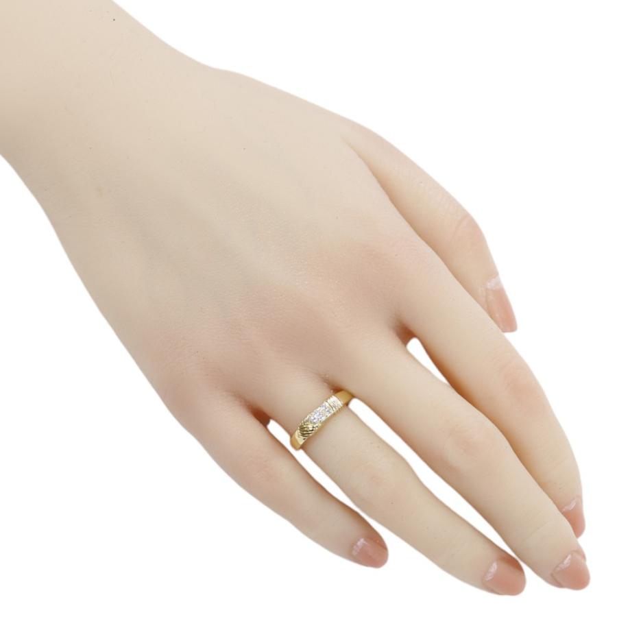 リング 指輪 10.5号 18金 K18イエローゴールド ダイヤモンド 0.07ct レディース 中古 美品 : ref09000000072861 : R&KリサイクルキングYahoo!店 ...