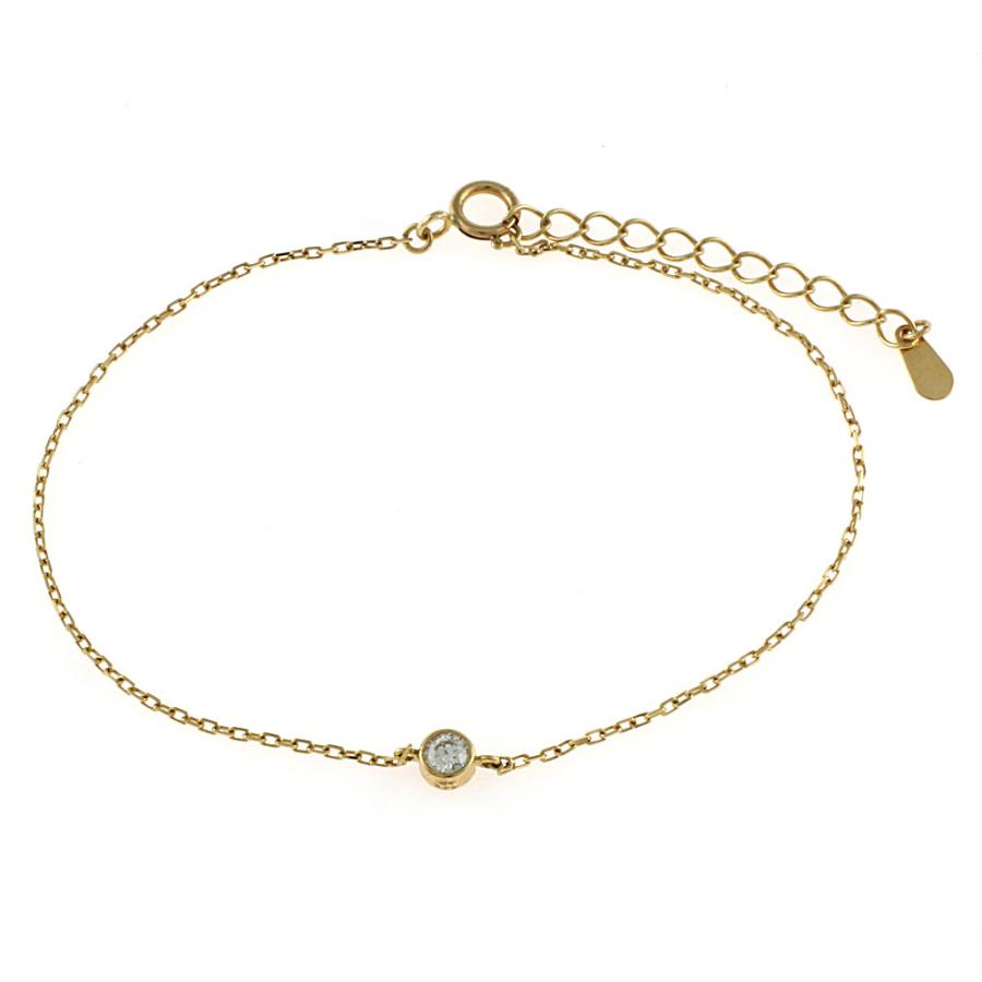 DAIYA（ゴルフ用品、日用品） K18 ブレスレット ダイヤモンド 0.08ct 18金 K18ゴールド ゴールド【SH】 中古 : R&KリサイクルキングYahoo!店 - 通販 ...