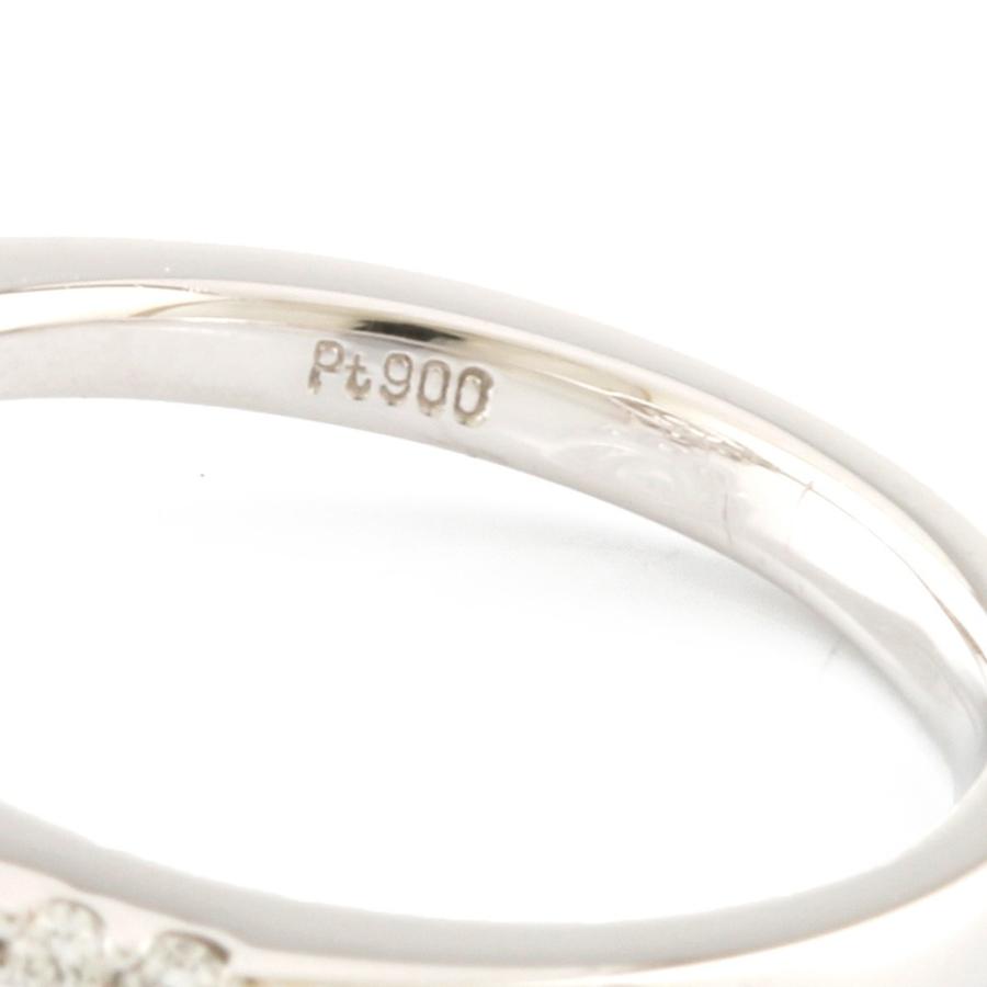 Pt900 リング 指輪 13号 フラワー 花 ダイヤモンド 0.55CT 0.70CT プラチナ SH 中古 : R&Kリサイクルキング ...