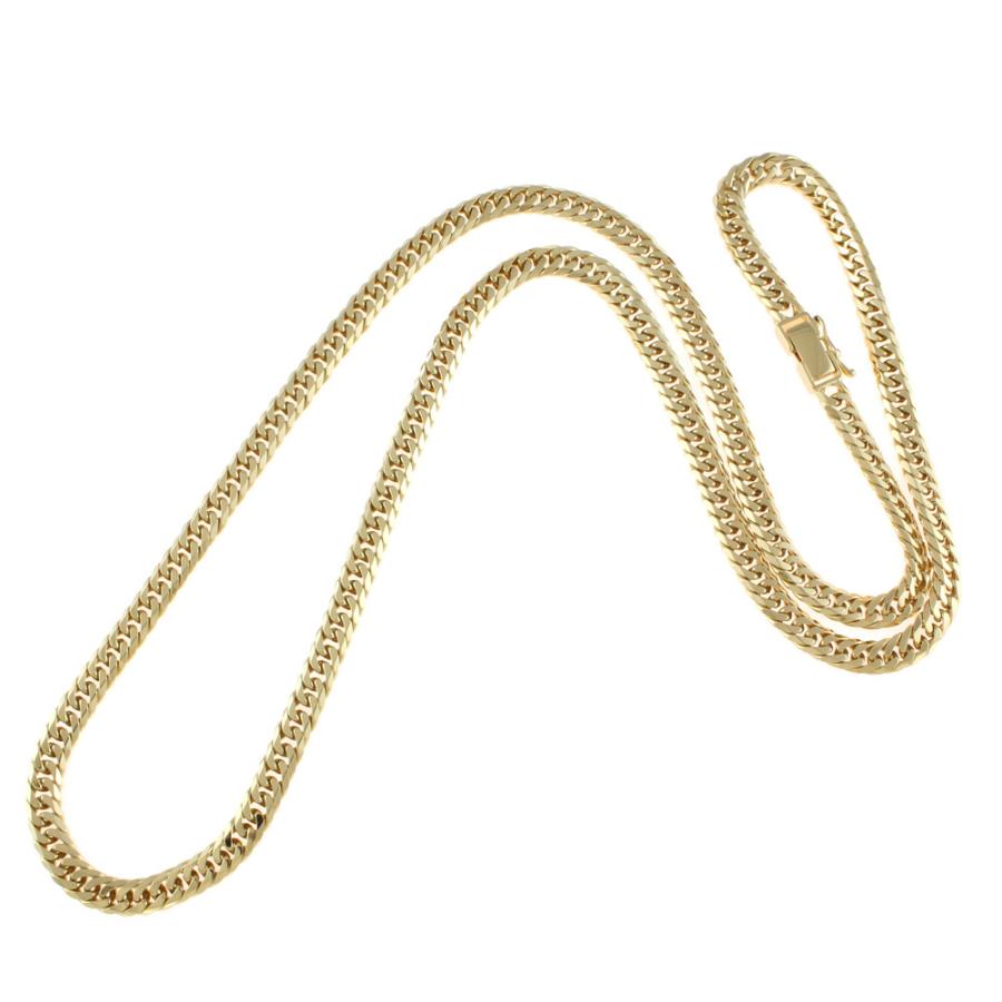 K18 ネックレスチェーン 喜平 キヘイ 約49.5g 6面ダブル 6DCW 61cm 留め具中折れ式 18金 K18ゴールド ゴールド 中古 :REF68803442:R&Kリサイクルキング ...