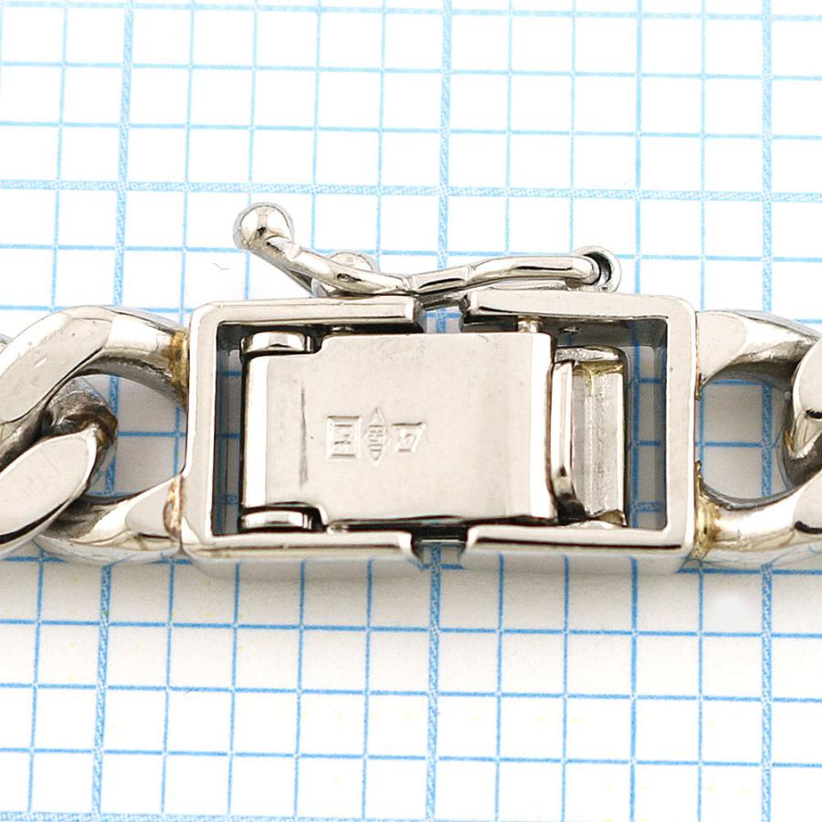 Pt850 ブレスレット 喜平 キヘイ 約50.2g 2面シングル 2DC 20cm 留め具中折れ式 Pt850プラチナ シルバー 中古 : R&KリサイクルキングYahoo!店 - 通販 ...
